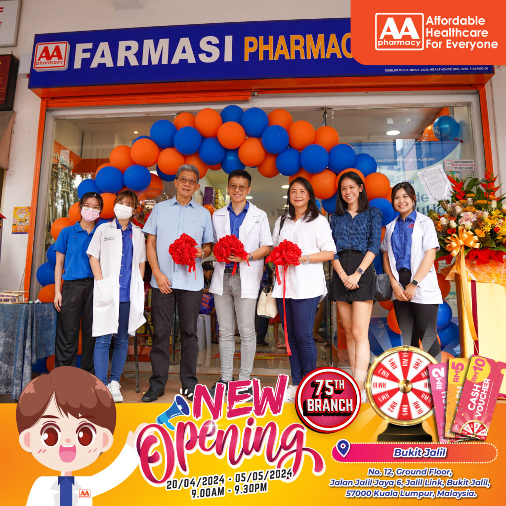 Grand Opening – [75th Branch] AA Pharmacy Bukit Jalil | AA Pharmacy ...